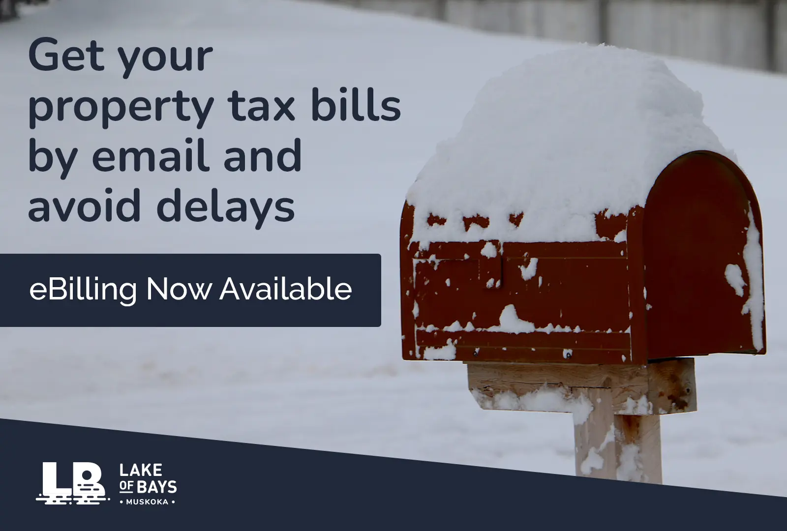 New eBilling Option Lets Your Property Tax Bills Get Sent by Email