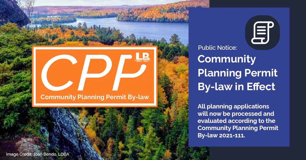 Public Notice - Community Planning Permit By-law 2021-111 in Effect ...